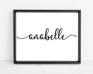 Custom First Name Printable - Shark Printables