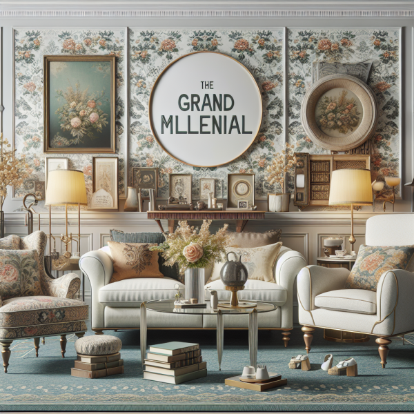 Embracing the Charm: Grandmillennial Home Decor - Shark Printables